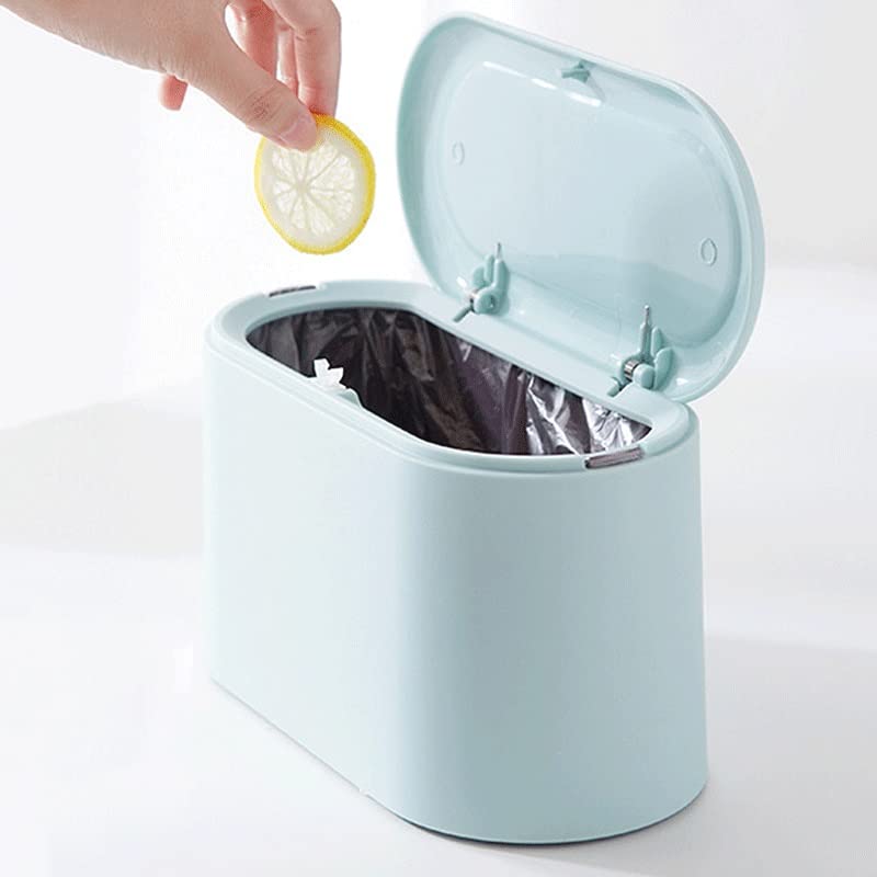 MFCHY Small Trash Can Mini Desktop Litter Trash Table Top Trash Can for Desk Trash Can Sundries Barrel Box