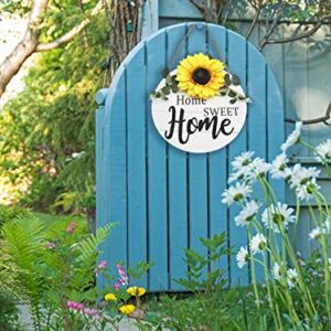 Wood Bead Garland with Tassels, Welcome Sign for Front Door