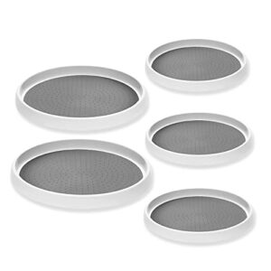 3pack 10inch lazy susan and 2pack 12inch lazy susan organizer