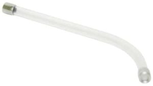 voice tube, clear