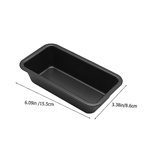 UPKOCH 6 Pcs bread toast box toast baking tray loaf baking tray baking toast non- stick bread cake puck mold nonstick bread tin cake stencil baking bread carbon steel Cheese non stick