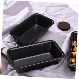 UPKOCH 6 Pcs bread toast box toast baking tray loaf baking tray baking toast non- stick bread cake puck mold nonstick bread tin cake stencil baking bread carbon steel Cheese non stick