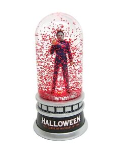 spirit halloween the curse of michael myers snow globe | officially licensed | halloween snow globe