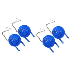 toilet bowl 4 pcs toilet tank flapper toilet drain valves toilet flush valve repair ki blue toilet tank accessory clap cover baffle water tank flush valve plug ar accessories tank