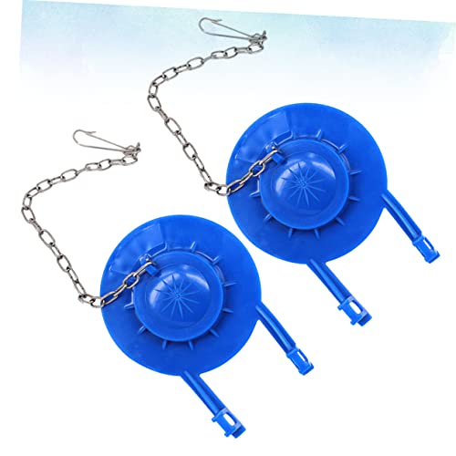 Toilet Bowl 4 Pcs Toilet Tank Flapper Toilet Drain Valves Toilet Flush Valve Repair Ki Blue Toilet Tank Accessory Clap Cover Baffle Water Tank Flush Valve Plug Ar Accessories Tank