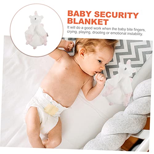 LIFKOME Baby Security Blanket Soothing Towel Stuffed Dogs for Kids Plush for Girls Baby Security Blanket Baby Supplies Newborn Snuggle Blanket Security Blankets Short Plush Gift Appease