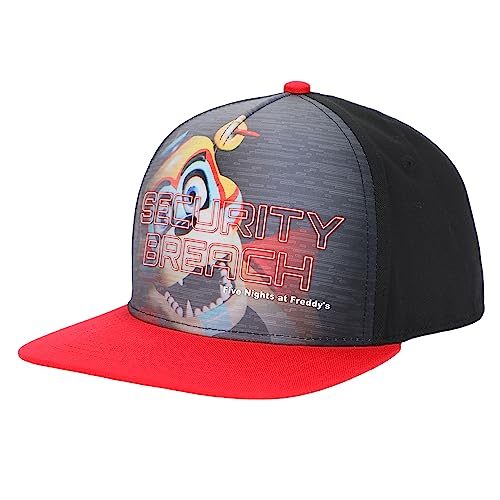 Five Nights at Freddy's Security Breach Freddy Youth Snapback Hat Multicolored