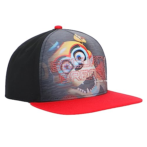 Five Nights at Freddy's Security Breach Freddy Youth Snapback Hat Multicolored