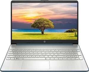 hp 15.6 flagship hd business laptop computer, intel i3-1115g4 up to 4.1ghz (beat i5-1035g4), 16gb ram, 1tb nvme ssd, fast charge, numpad, bluetooth, wi-fi, hdmi, win 11, spruce blue, w/gm accessory