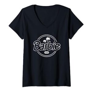 Barbie - Barbie Logo V-Neck T-Shirt