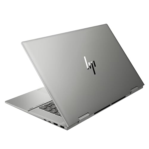 HP Newest 13th Generation Envy 2-in-1 Laptop, 15.6” Touchscreen Display, Intel Core i7-1355U Processor, 64GB RAM, 2TB SSD, Wi-Fi 6, Backlit KB, SD Card Reader, Windows 11 Home, Grey, Stylus Pen