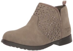 oshkosh b'gosh estell fashion boot, taupe, 1 us unisex big kid