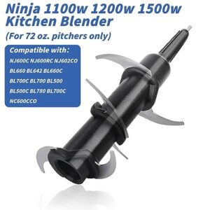 TAEYONK Ninja Blender Blade Replacement, Ninja Blender Replacement Parts Fit for Ninja 72 Oz Pitcher, Blender 6 Blades Replacement for Ninja Blender Kitchen System 1100W BL500 BL660C BL700 BL740 BL642