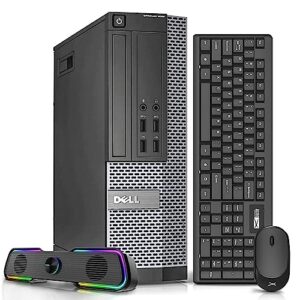 dell optiplex 7020 desktop computers pc, intel quad core i7-4770 3.4ghz,32gb ram new 512gb ssd,ac7260 built-in wifi bluetooth,refurbished desktop computers,dvd-rw, windows 10 pro (renewed)