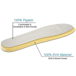 Classic Insoles for Hey Dude Women's Wendy Shoes Replacement, Footwear Inserts Comfortable & Light-Weight(US Size:W6 / EU Size:37)