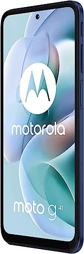 Motorola Moto G41 | 4+128GB | [XT2167-1] | 4G LTE | 6.4" FHD+ OLED | 48MP Camera 5000mAh Battery | GSM Unlocked - (Black)