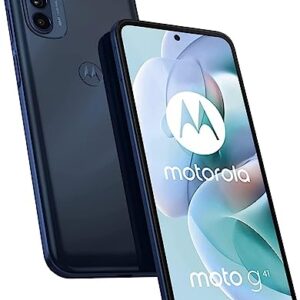 Motorola Moto G41 | 4+128GB | [XT2167-1] | 4G LTE | 6.4" FHD+ OLED | 48MP Camera 5000mAh Battery | GSM Unlocked - (Black)