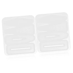 coheali 2pcs hairpin silicone mold diy hair clip mold resin hair clip mold resin jewelry mold de para gelatinas resin tray mold resin hair clips hairpin casting molds girl