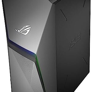 ASUS GL10DH-PH552 Gaming & Entertainment Desktop PC (AMD Ryzen 5 3400G 4-Core, 16GB RAM, 512GB PCIe SSD, GeForce GTX 1650, WiFi, Bluetooth, HDMI, USB 3.2, Win 10 Home) Refurbished