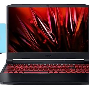 acer Nitro 5 Gaming Laptop 15.6" FHD 144Hz IPS (Intel i7-11800H 8-Core, 8GB RAM, 2TB PCIe SSD, GeForce RTX 3050 Ti 4GB, Backlit KYB, WiFi 6, Win 11 Home) with Dockztorm Dock