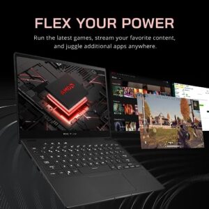 asus ROG Flow 13.4'' WUXGA Touchscreen Laptop, AMD Ryzen 9 6900HS, 16GB LPDDR5 RAM, 1TB SSD, NVIDIA GeForce RTX 3050, Backlit Keyboard, Win 11 Pro, Black, 32GB Snow Bell USB Card