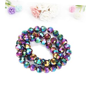 TEHAUX 192pcs Beads in Bulk Gemstones Bulk Bracelet Making Supplies Jewelry Spacer Beads Jewelry Supplies Colorful Bracelet Beads Beading Kits DIY Beads Crafts Scattered Beads Bead Chain