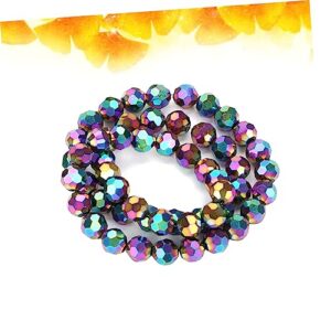 TEHAUX 192pcs Beads in Bulk Gemstones Bulk Bracelet Making Supplies Jewelry Spacer Beads Jewelry Supplies Colorful Bracelet Beads Beading Kits DIY Beads Crafts Scattered Beads Bead Chain