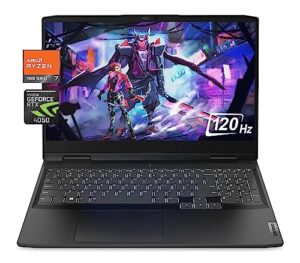 lenovo ideapad gaming 3 laptop 15.6 120hz, amd ryzen 7 7735hs up to 4.75 ghz, nvidia geforce rtx 4050, 32gb ddr5 1tb ssd, backlit kb, wifi 6, usb-c, rj-45, hdmi, webcam, windows 11 +mousepad, gray