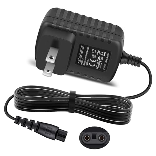 12V Charger for Remington Shaver, Replacement for F5-5800 F5800 F5790 F4790 R5150 R6130 R-6150 MS2-390 MS3-2700 MS680 R9100 Remington Electric Razor Trimmer Power Adapter