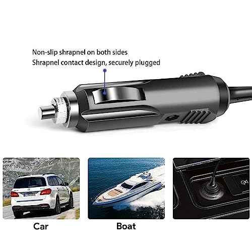 Guy-Tech Car DC 12V Adapter Charger Compatible with PanDigital Novel eReader e-Book Reader 7" - White (NOT fit 7" Black Reader)