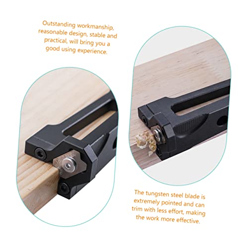 DOITOOL Plane Edge Trimmer Chamferer Hand Tools Wood Wood Router Tool Woodcraft Hand Tool s Woodworking Block Wood r for Smoothing Hand Deburring Universal Woodworking Planers Woodworking