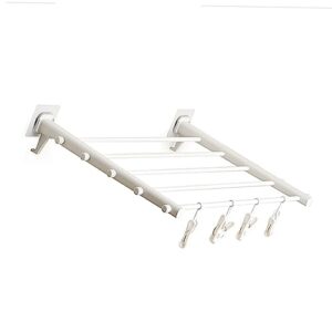 cabilock drying rack wall mounted drying rack heavy duty coat hangers collapsible hangers towels drying rack metal hanger laundry drying rack drying coat hanger clothing drying rack white