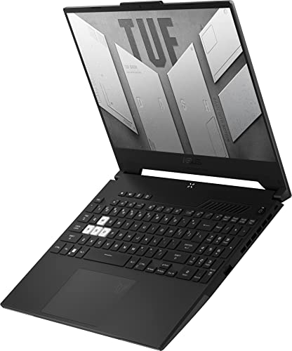 ASUS 2023 TUF Dash 15.6" 144 Hz FHD Gaming Laptop 10-Core Intel i7-12650H 32GB DDR5 1TB NVMe SSD NVIDIA GeForce RTX3070 8GB GDDR6 WiFi AX HDMI RJ45 Thunderbolt4 Backlit KB Windows 11 Home w/RE USB