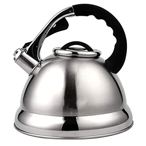 Tea Kettle Stovetop Whistling Teapot 4.2L Stainless Steel Tea Kettle Stovetop Whistling Teapot Whistling Tea Kettle Modern Whistling Tea Pot Whistle Kettle Stove Top Kettle