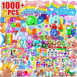 rallypanda 1000+halloween party favors for kids fidget toys pack bulk prize box treasure box goodie bag stuffers carnival prizes classroom rewards pinata fillers