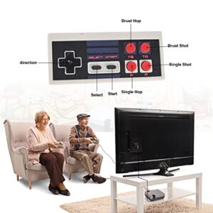 Mihiliring Retro Game Console, Built-in 621 Retro Play, 8-Bit Plug & Play Console Game, 1080P HD HDMI Output Connection More Stable, Game Stick 4K Mini Video Game Emulator for Kids & Adults as Gift