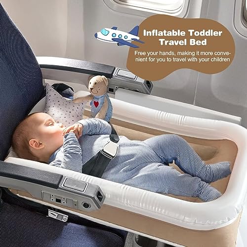 Toddler Airplane Bed Toddler Travel Bed - Airplane Bed Airplane Seat Extender Toddler Bed Belt Toddler Travel Bed for Train Airplane Car #2