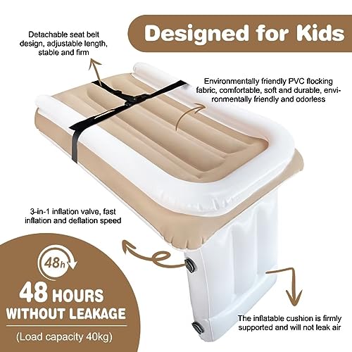 Toddler Airplane Bed Toddler Travel Bed - Airplane Bed Airplane Seat Extender Toddler Bed Belt Toddler Travel Bed for Train Airplane Car #2