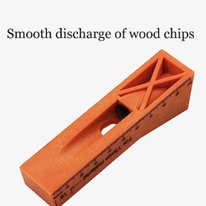 Pocket Hole Jig Kit, Pocket Slant Hole Jig Woodworking Locator Tool for Woodworking Angle Drilling Holes, Angle Carpentry Locator Jig