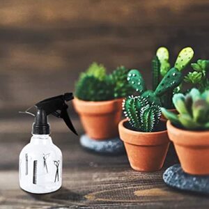 Fine Mist Plastic Spray Bottle Cleaning Products In Refillable Large Container 1 Watering Can for Indoor Plants