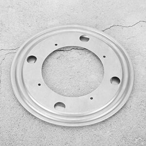 Lazy Susan, Lazy Susan Bearing, Rotating Turntable Bearing Round Swivel Plate Hardware for Kitchen Dining Table(8 inch Galvanized Round Turntable)