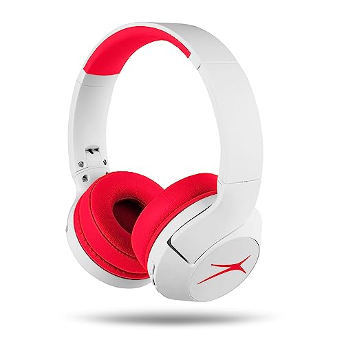 Altec Lansing Kid Safe Noise Cancelling Wireless Headphones 15H Battery, 85dB Volume Limit, Foldable Design Powerful Sound, Active Noise Cancellation Perfect for Kids Ages 7+