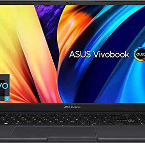 ASUS Vivobook S 15 Laptop 2023 New, 15.6" FHD Display, 12th Intel i7-12700H 14-Core, Iris Xe Graphics, 16GB DDR4 512GB SSD, Backlit KB, Thunderbolt 4, FP Reader, Wi-Fi 6E, Win11 Pro, COU 32GB USB