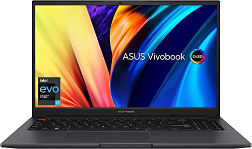 ASUS Vivobook S 15 Laptop 2023 New, 15.6" FHD Display, 12th Intel i7-12700H 14-Core, Iris Xe Graphics, 16GB DDR4 512GB SSD, Backlit KB, Thunderbolt 4, FP Reader, Wi-Fi 6E, Win11 Pro, COU 32GB USB