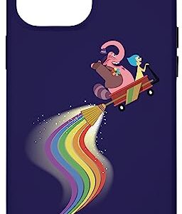 iPhone 14 Pro Max Disney and Pixar Inside Out Bing Bong and Joy Rainbow Case