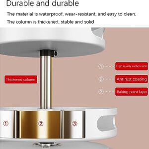 2 Tier Lazy Susan Organizer for Kitchen,Turntable for Cabinet,Turntable Organizer for Cabinet Pantry Table Organization