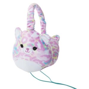 squishmallows plush headphones (michaela the cheetah)