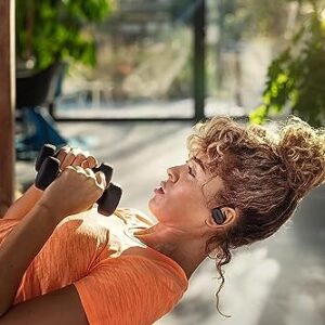 PHILIPS Wireless Earbuds Bluetooth, Self-Cleaning UV Ear Buds for Small, Medium and Big Ears, Waterproof Sport Earphones with Detachable Hooks, P-T-586