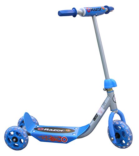 Razor A2 Kick Scooter for Kids – Wheelie Bar, Foldable, Lightweight, Front Vibration Reducing System, Adjustable Height Handlebars & Jr. Lil' Kick Scooter