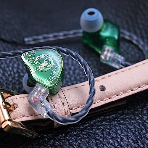 HIFICAT Tangzu WANER SG Jade Green 10mm Dynamic Driver in-Ear Earphone，PET Diaphragm HiFi IEM